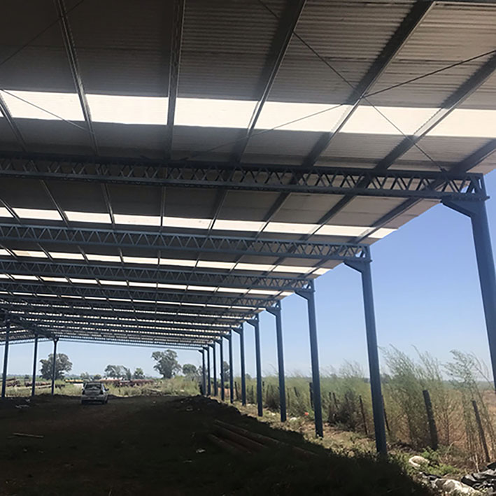 Galpones reticulados | COLCIN