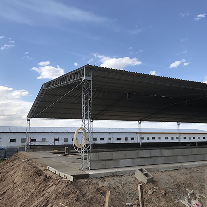 Galpones reticulados | COLCIN