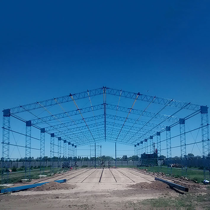 Galpones reticulados | COLCIN